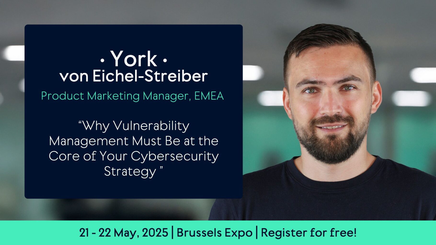 York von Eichel-Streiber (NinjaOne) to Deliver Keynote at Cybersec ...